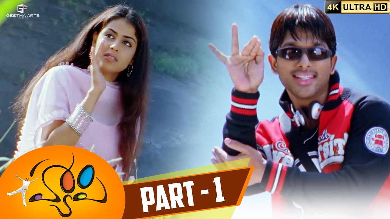 Happy Telugu Full Movie | Part 1/10 | 4K | Allu Arjun, Genelia, Manoj ...