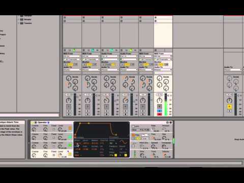 10 ABLETON TUTORIALS Synthesis with Operator Part 1 - YouTube