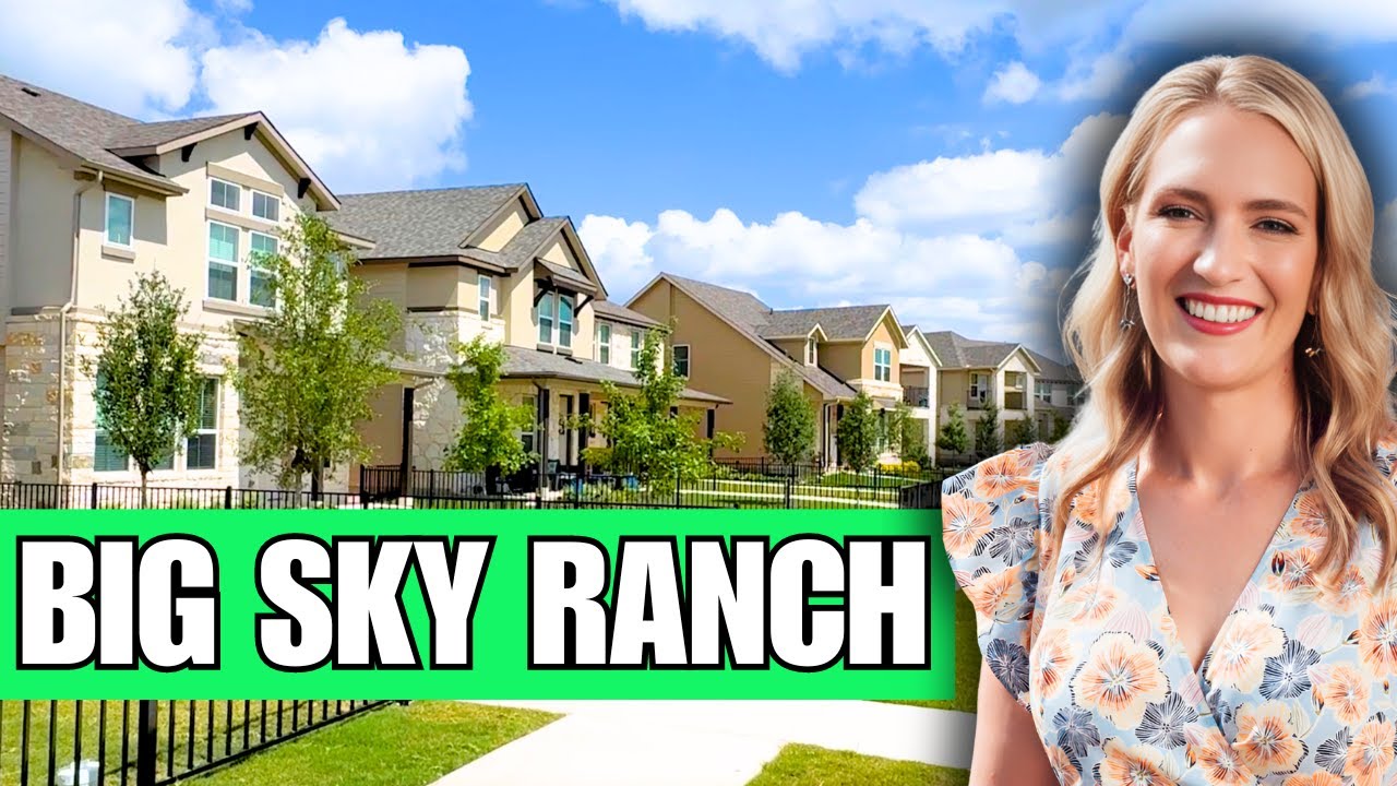 Big Sky Ranch Neighborhood Tour - Dripping Springs' Best New Home Deal - YouTube