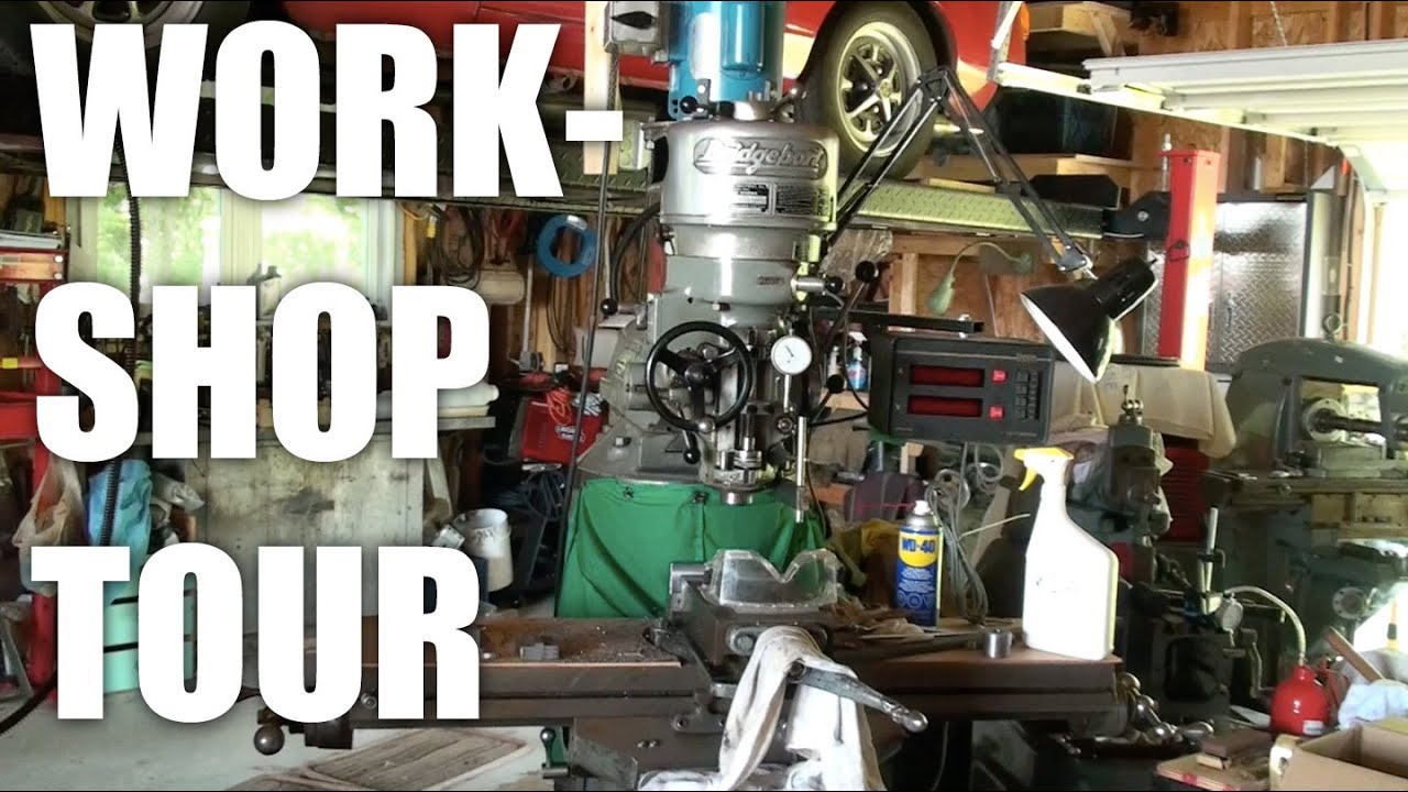 Part1: A tour of my Dad's Metal working workshop (garage) - YouTube