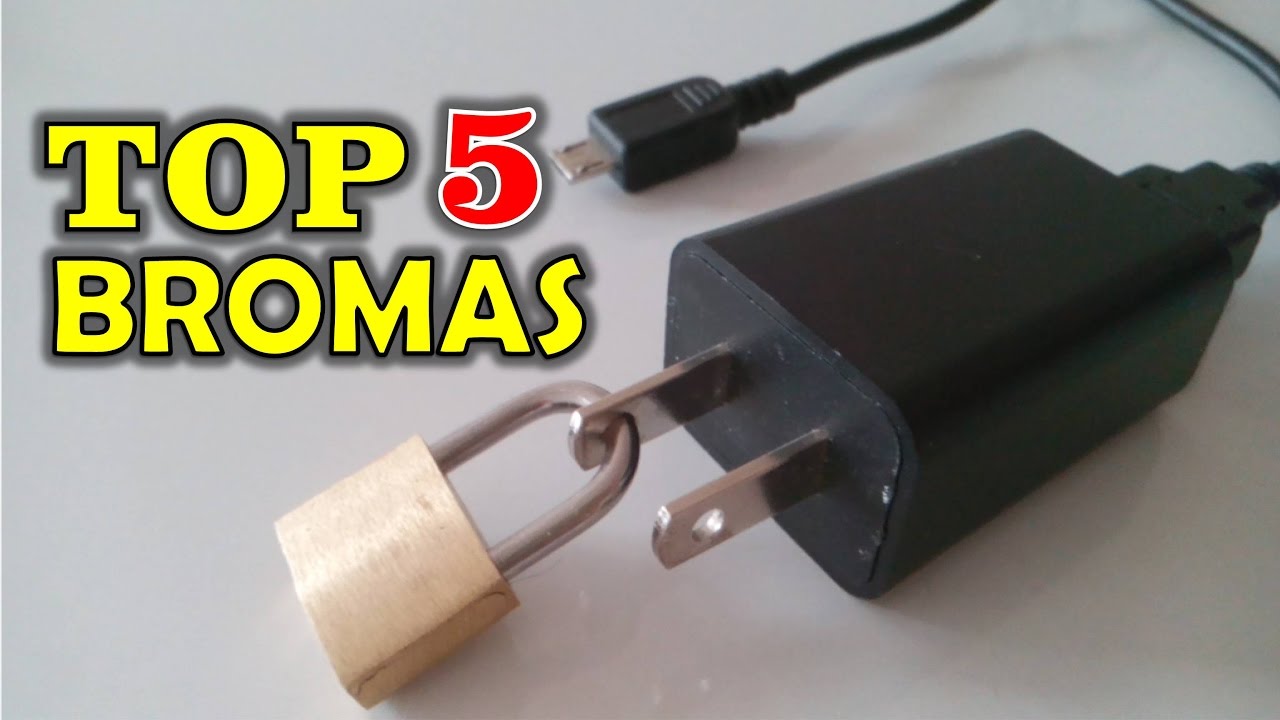 5 Bromas fáciles y divertidas para hacer a tus amigos - YouTube