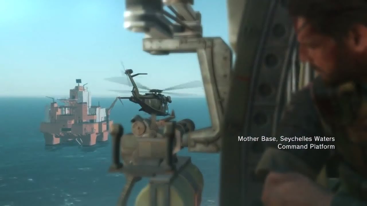 MGS V - Our new Mother Base - YouTube