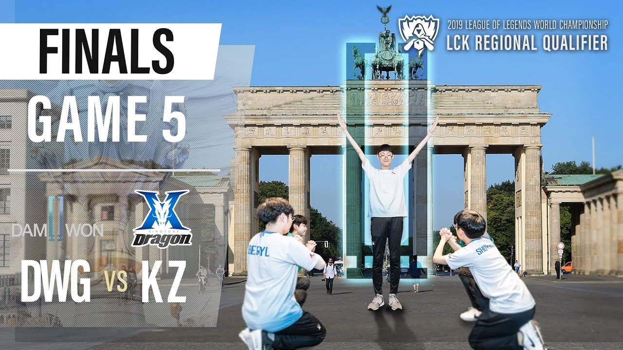 DWG vs KZ | 2019 LoL Worlds LCK Regional Qualifier Game5 H/L - YouTube