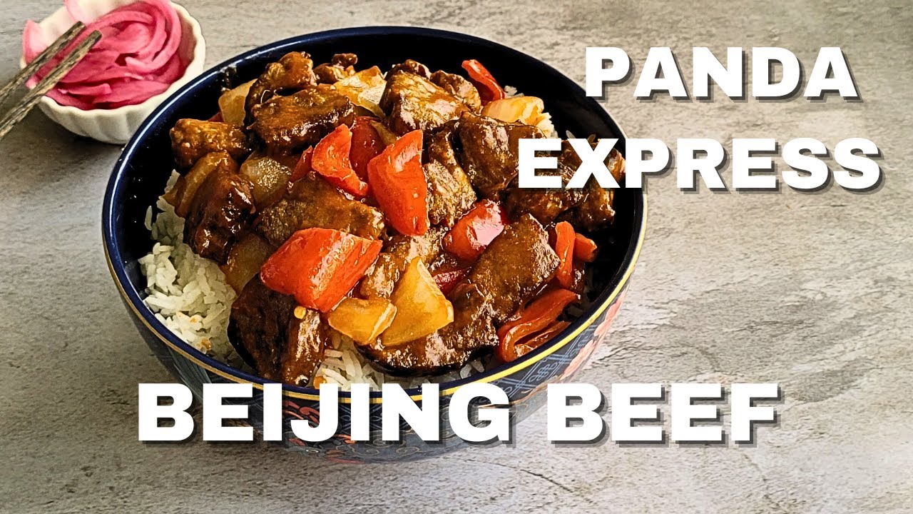 How to make PANDA EXPRESS | Beijing Beef - YouTube