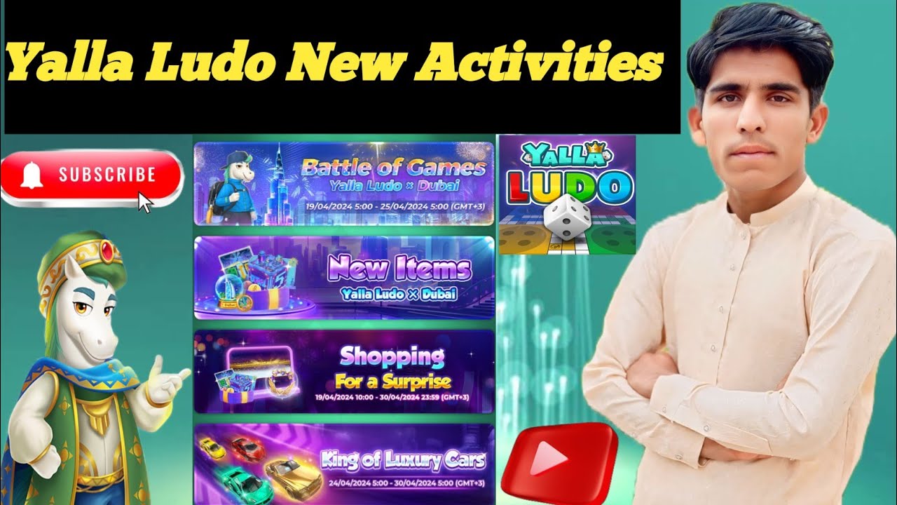 Yalla Ludo New Activities | Yalla Ludo New Update | What's New in Yalla ...