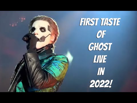 First Taste of GHOST Live in 2022 and New Song Kaiserion! - YouTube