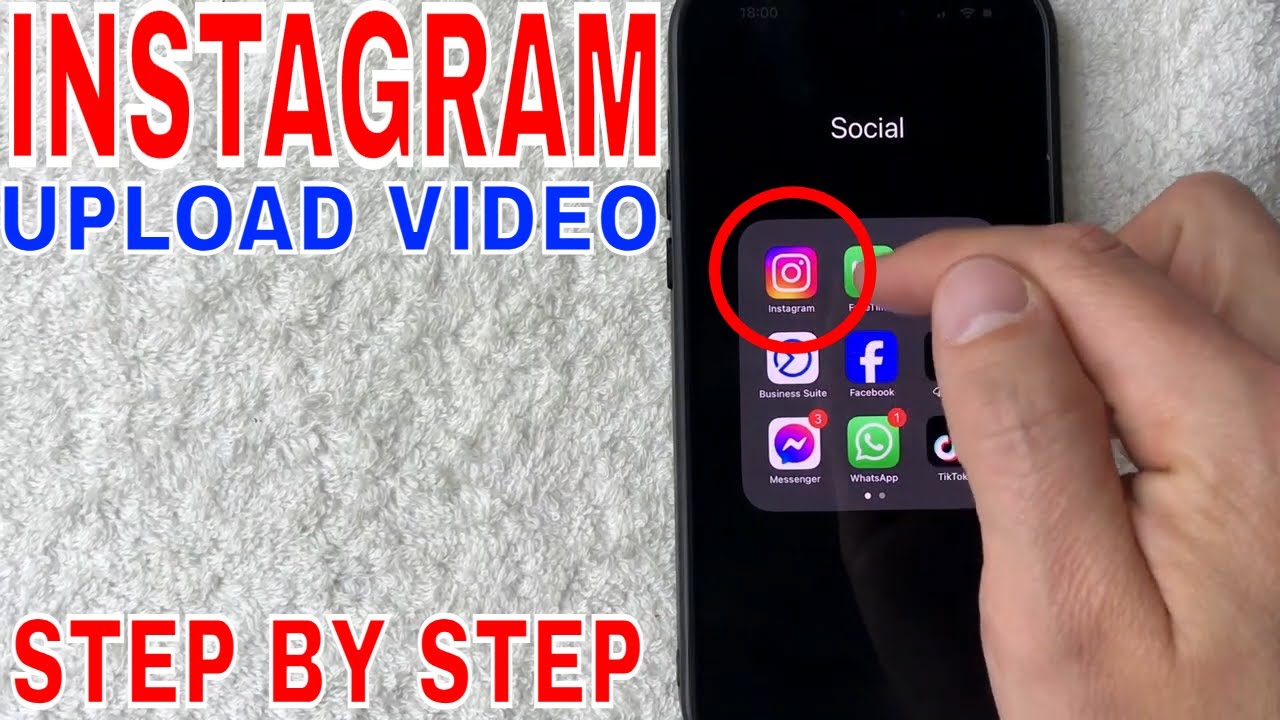 How To Upload Video To Instagram On Mobile 🔴 - YouTube