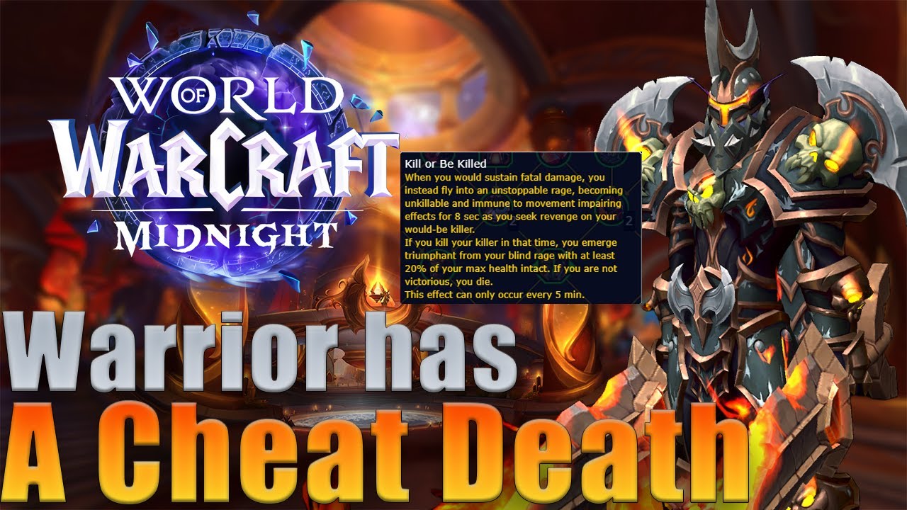 NEW Fury and Arms Warrior Talent Tree REVEALED in Midnight Alpha ...