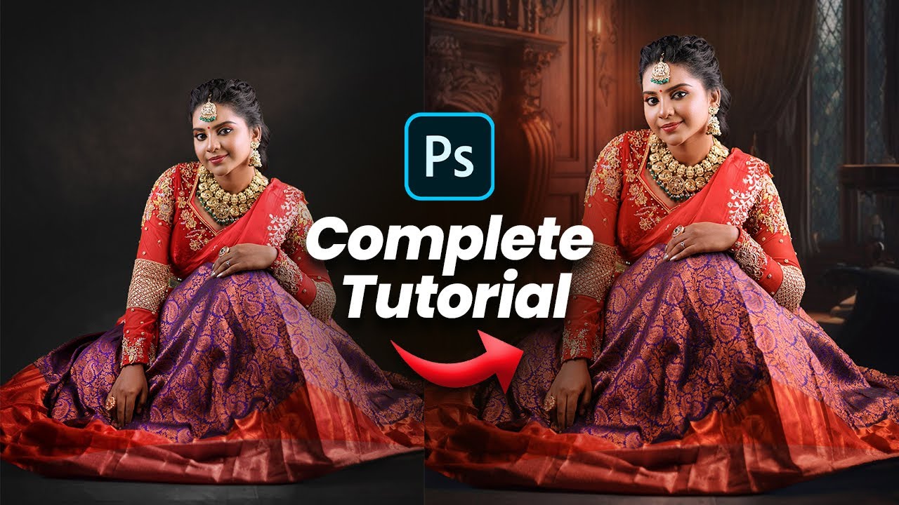 Studio background change complete tutorial step by step | EP 4 - YouTube