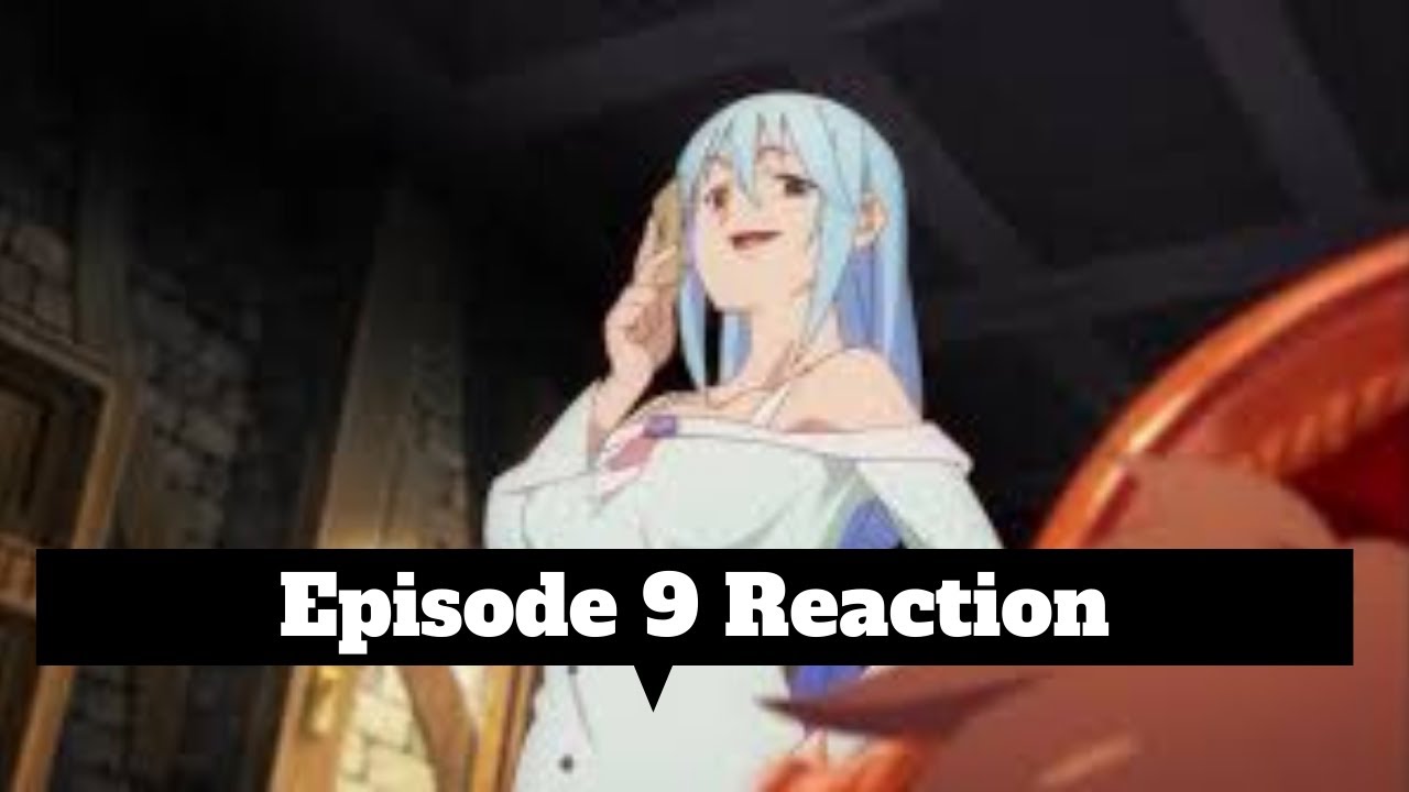 Konosuba Blind Reaction Episode 9 English Dub Review Youtube