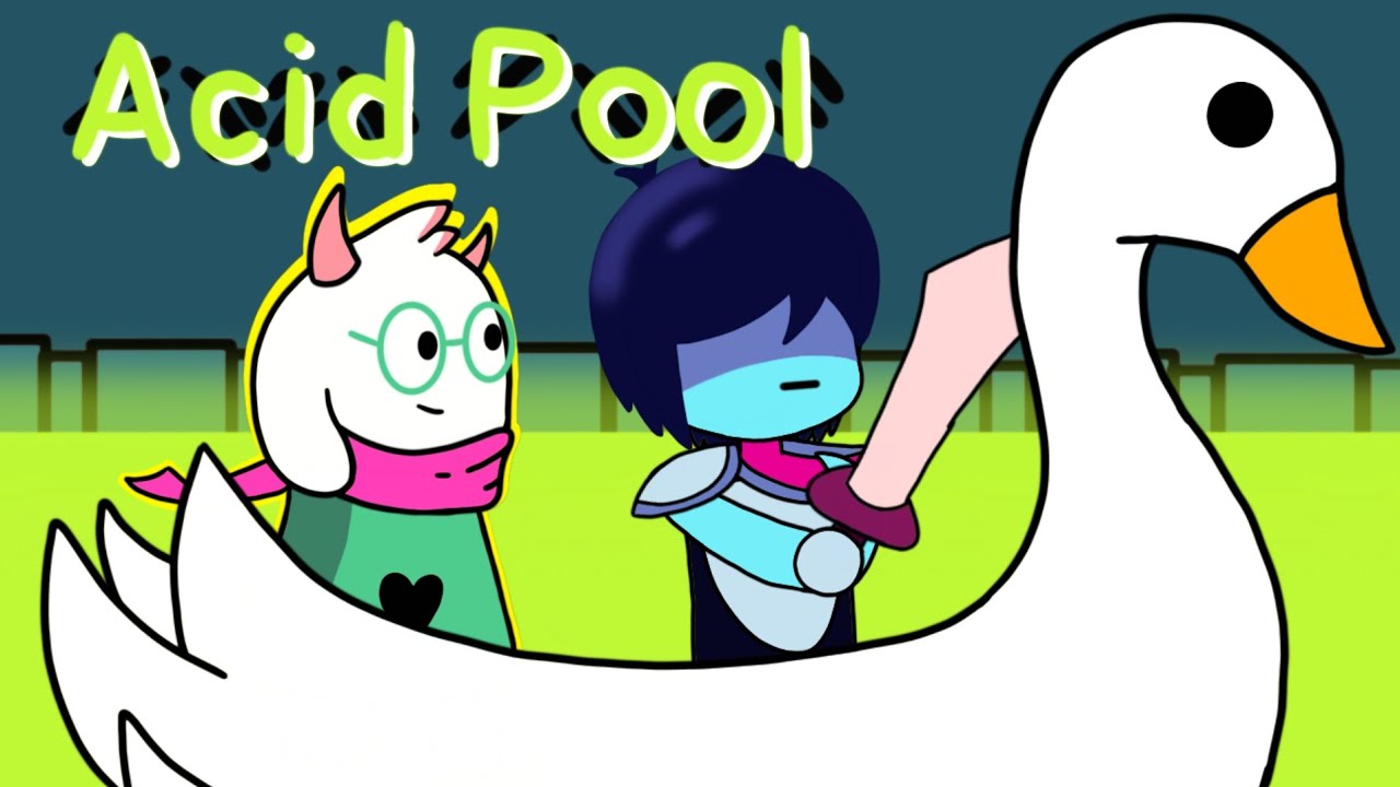Acid Pool | Deltarune scuffed animation - YouTube