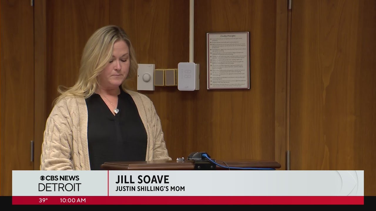Mother of Oxford High School shooting victim Justin Shilling delivers ...