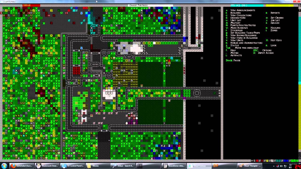 Let's Play Dwarf Fortress: Masterwork Mod S2E113 Killing Field - YouTube