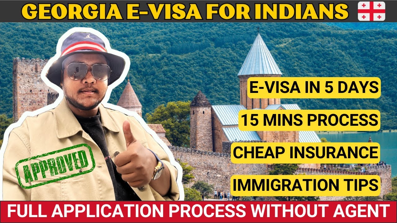 🇬🇪 GEORGIA E-Visa for Indians | Complete Guide for 2024 - YouTube