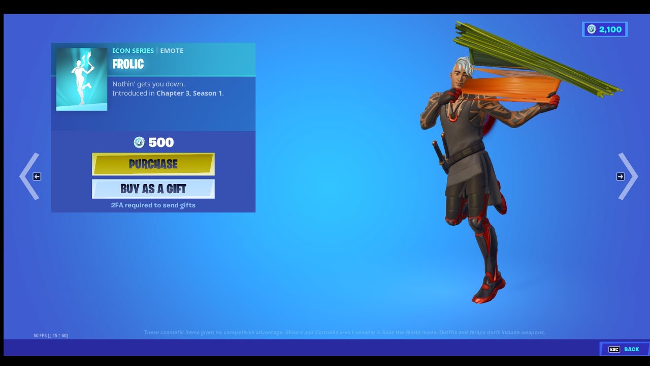 Fortnite Item Shop *NEW* FROLIC EMOTE! [December 11th, 2021] - YouTube