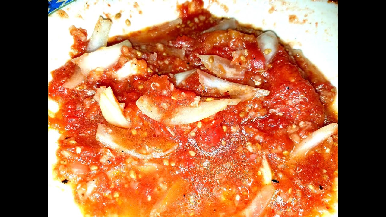 Tomato Choka (2 ways) | Taste of Trini - YouTube