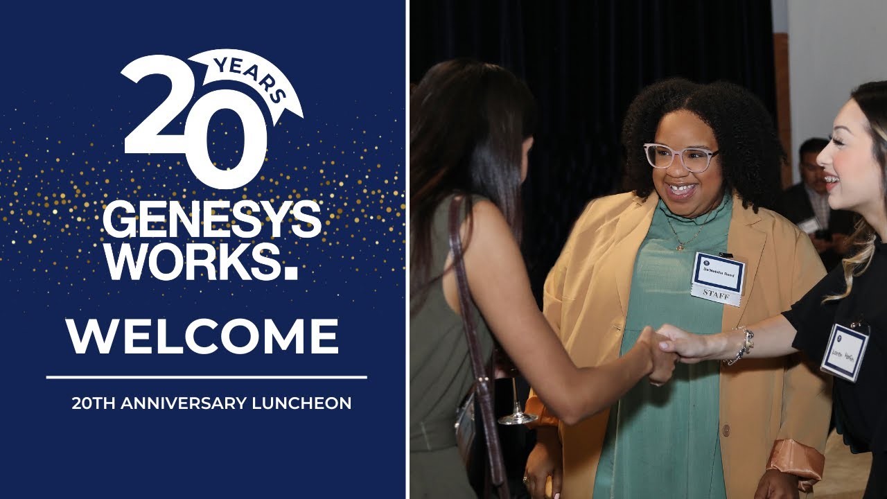 Genesys Works Houston 20th Anniversary Welcome Video - YouTube