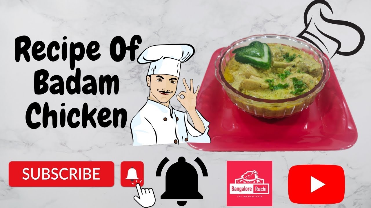 😋 Recipe of Badam Chicken Masala | 2022 | Homemade 🏡 | Must try this in ...