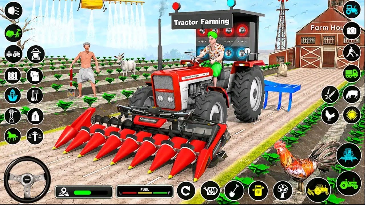 Tractor video games - farming simulator 3D- tractor video game Android ...
