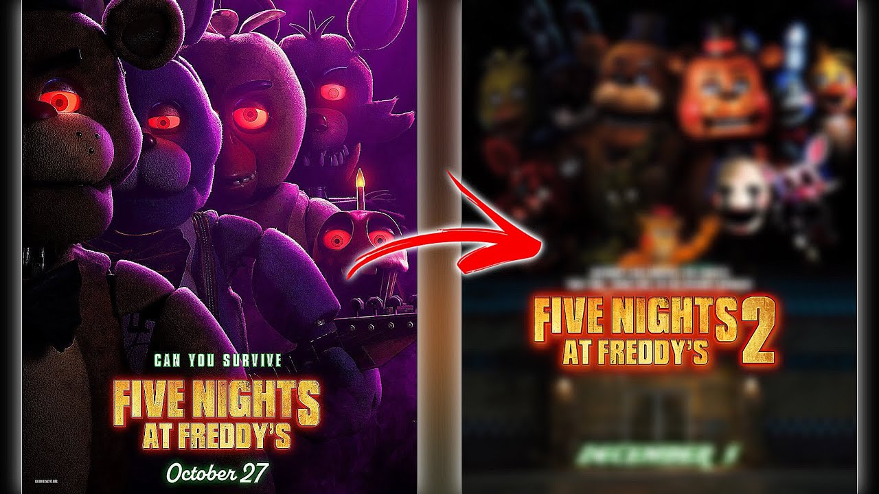 [RareGalaxy5] Making A Custom Five Nights at Freddy’s 2 Movie Poster ...