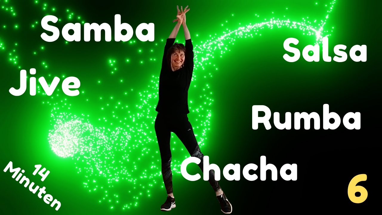 14 Minuten Tanz-Fitness für Anfänger - Samba Bounce und Chacha Spot ...