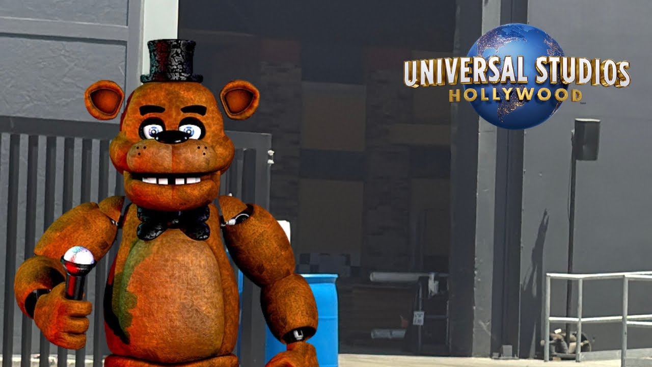 Universal Studios Hollywood Updates - FNAF Doors were open! - YouTube