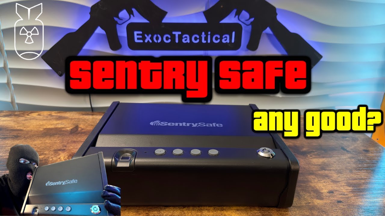 Unboxing The Best Budget Biometric Gun Safe | Sentry Safe - YouTube