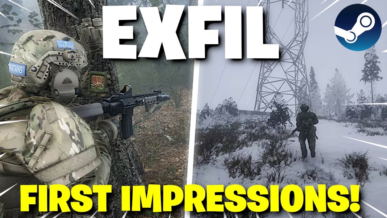 The NEWEST Realistic Tactical Shooter On Steam - EXFIL First ...