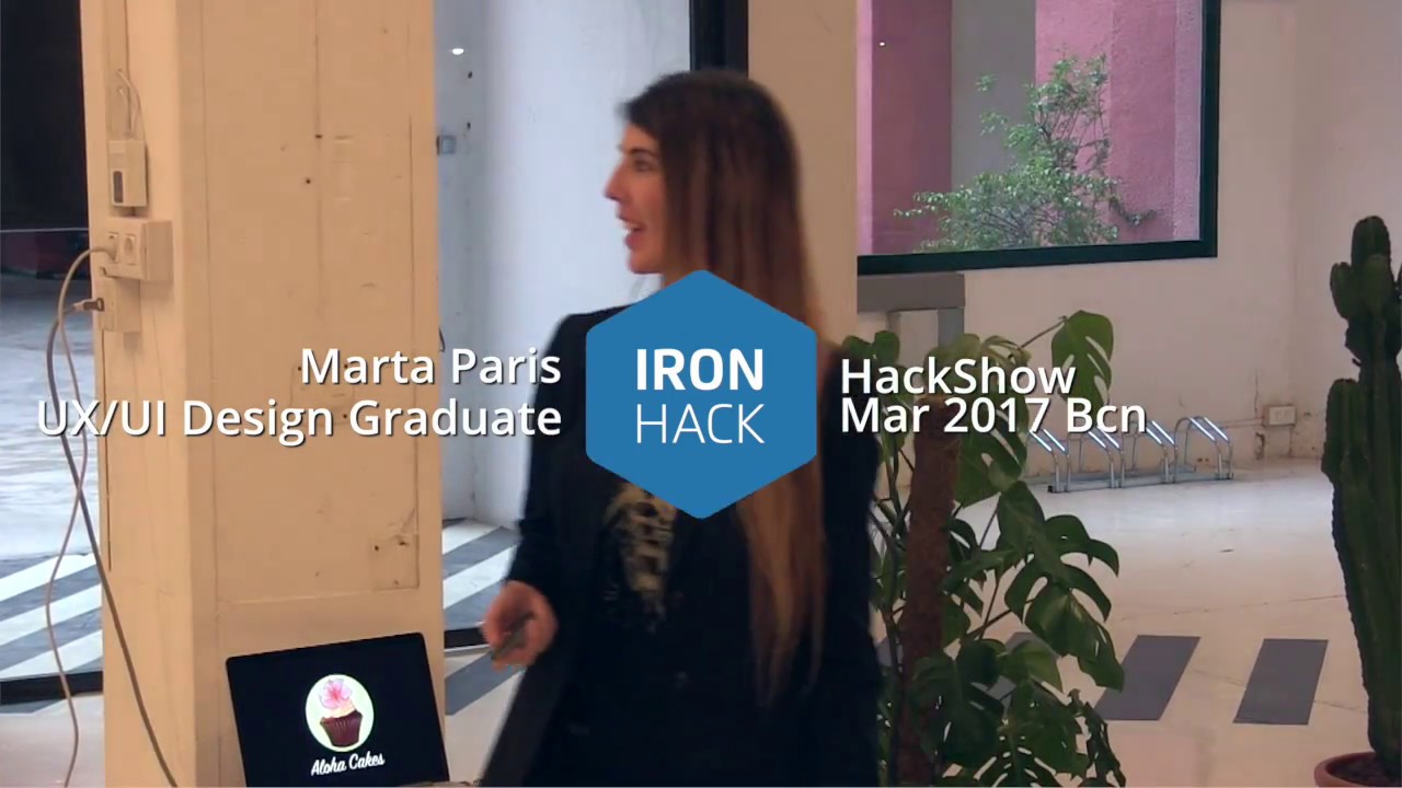 UX/UI Design Hackshow - Marta Paris - Ironhack Barcelona - March 2017 ...