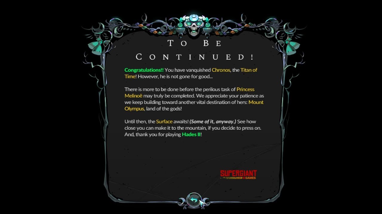 Hades 2 POST GAME After Ending - YouTube