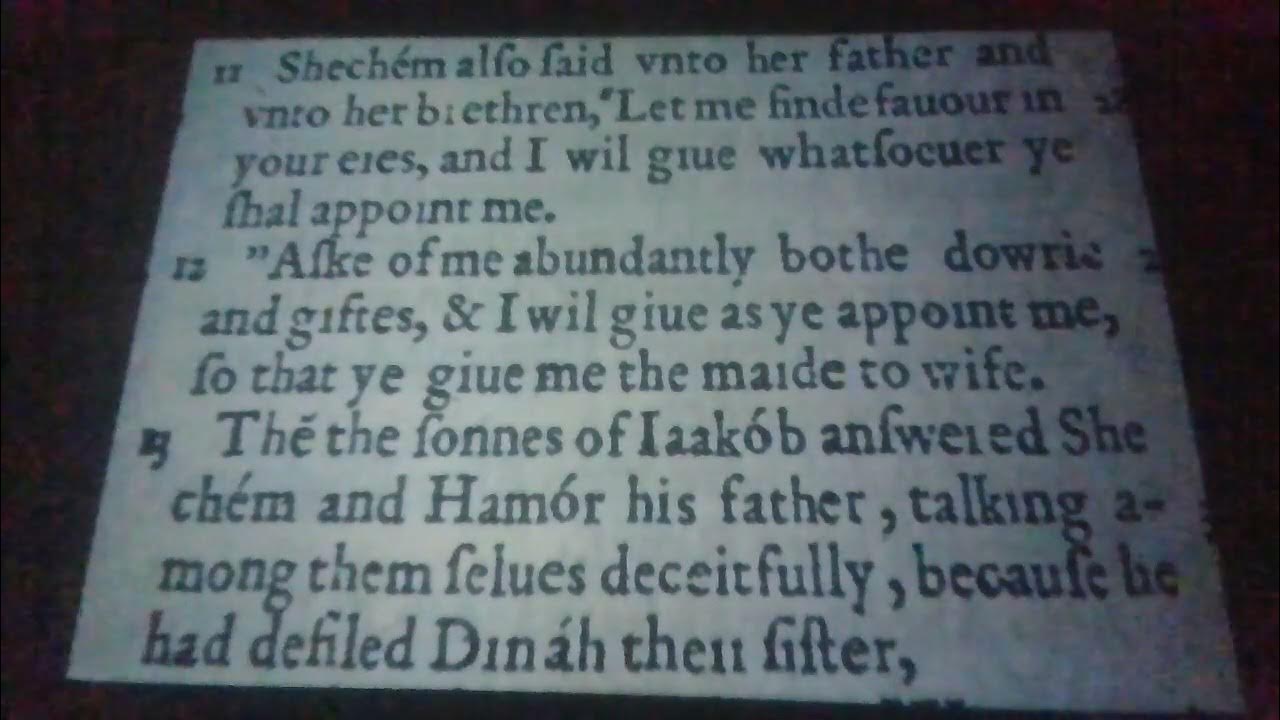 genesis-chapter-34-verse-11-12-13-youtube