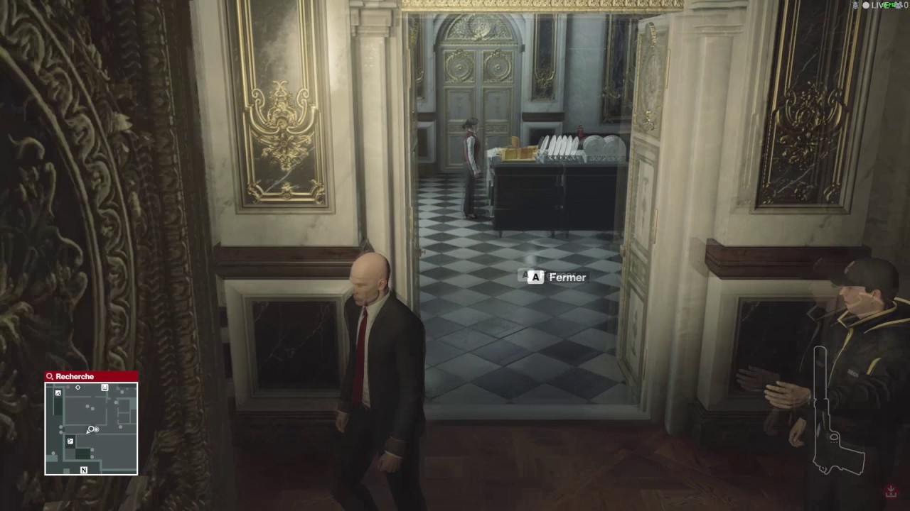 Hitman - Security guard is really rude to VIP guests. - YouTube