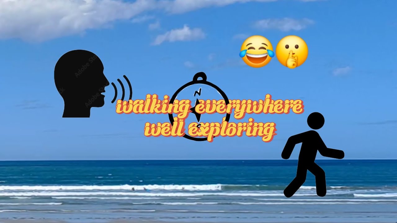 walking everywhere,exploring(beaches,forest) - YouTube