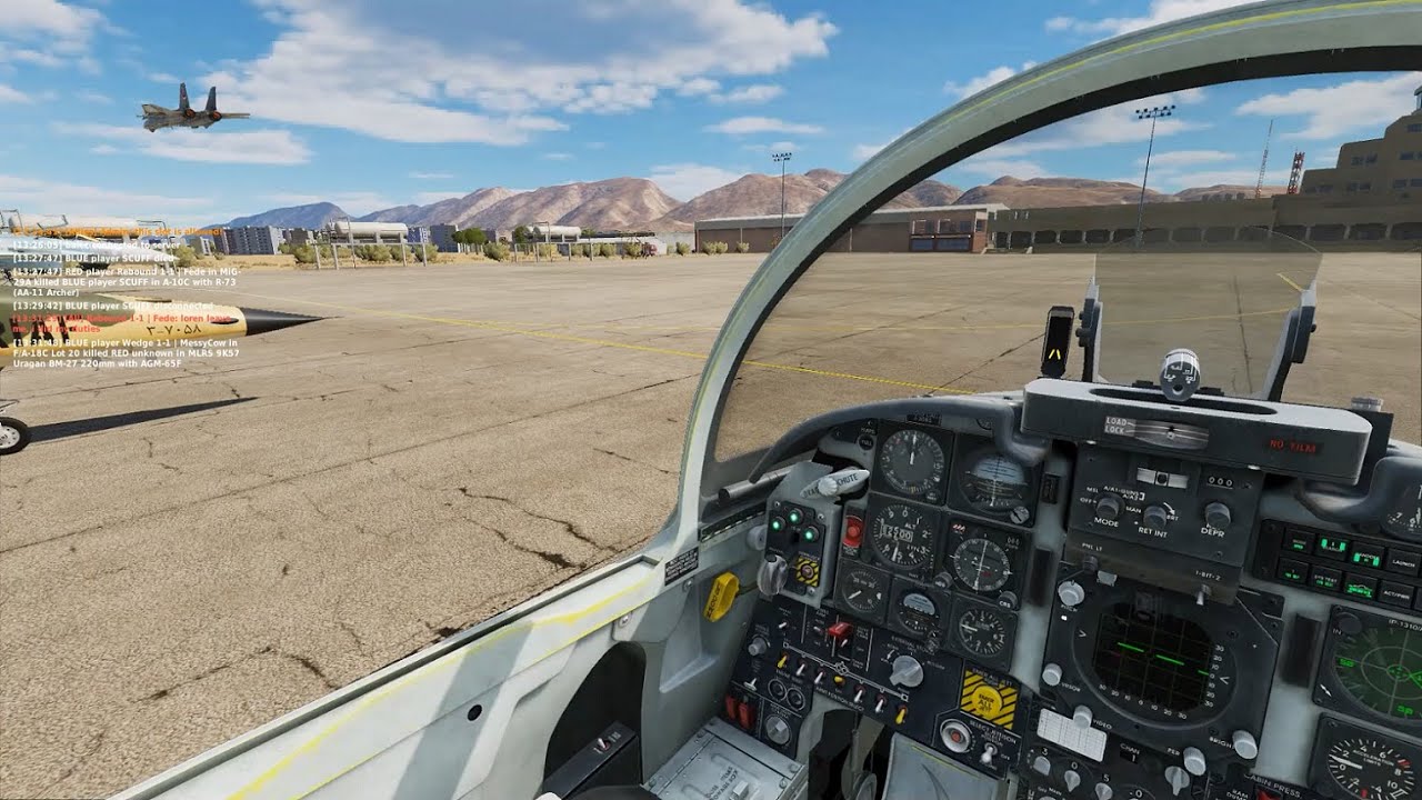 DCS World: Tomcat's Supersonic Flyby! - YouTube