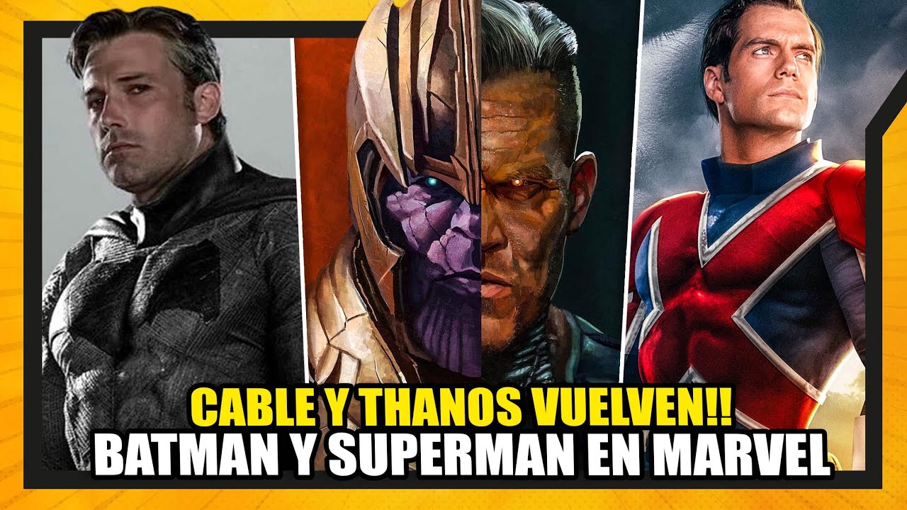 Henry Cavill y Ben Affleck en MARVEL!!! 🤯 Superman y Batman se van al ...