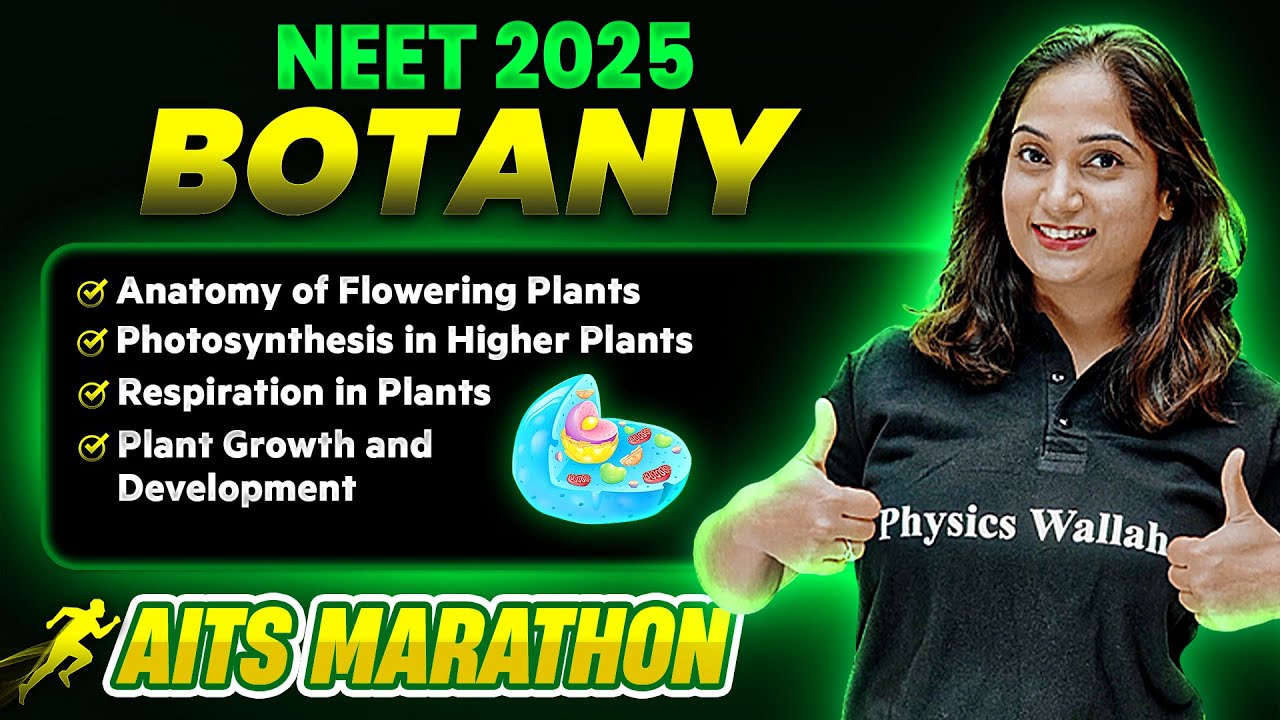 Complete BOTANY in 1 Shot | NEET 2025 | Part 1 | Class 11th Arjuna ...