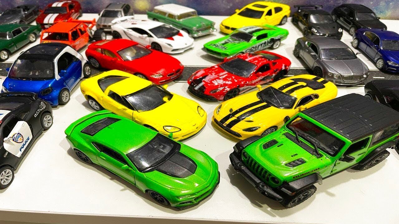 Welly Cars 1 43 and Welly Cars 1 34 models Diecast - YouTube