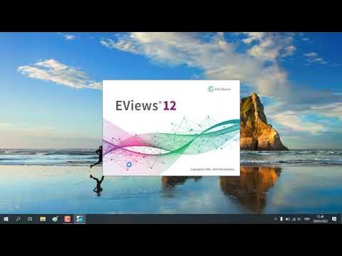 Eviews 1. Membuat Workfile Data Series - YouTube