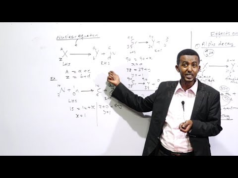 Physics Form 4 Chapter 4 Radio Activity Lesson 2 (Aqoon Jire) - YouTube