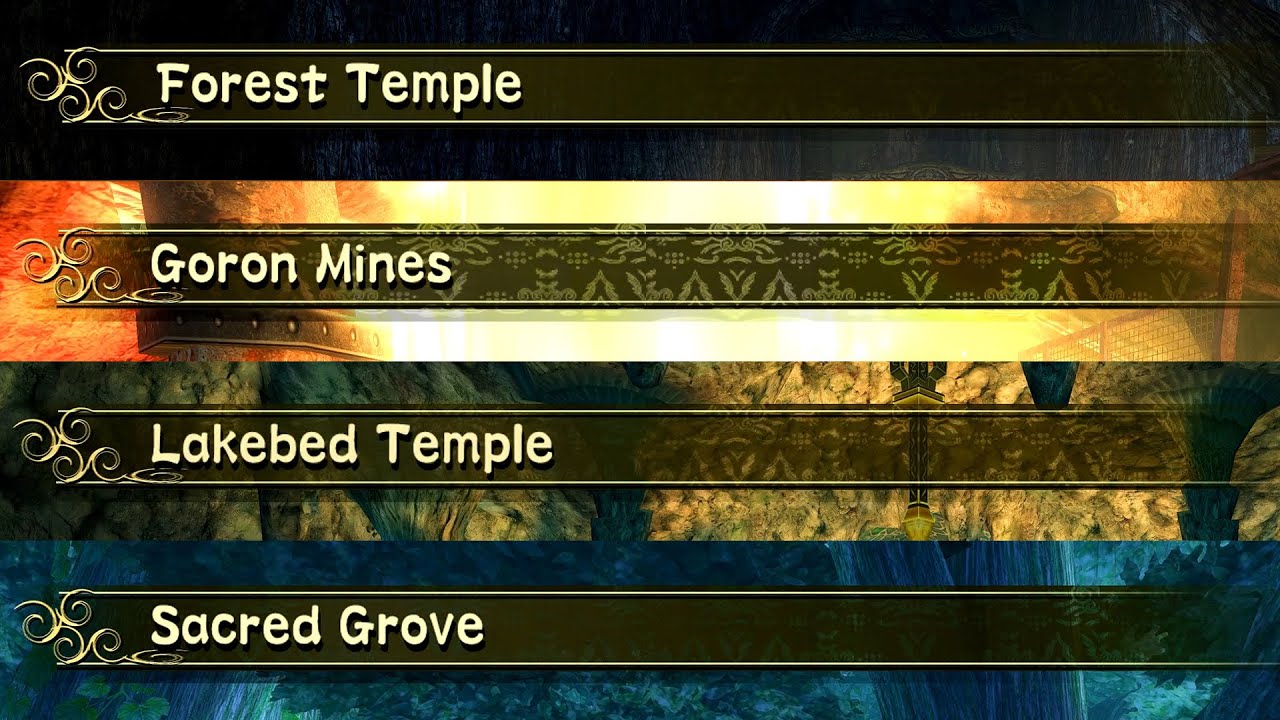 The Legend of Zelda: Twilight Princess 4K - All Dungeons & Temples 100% ...