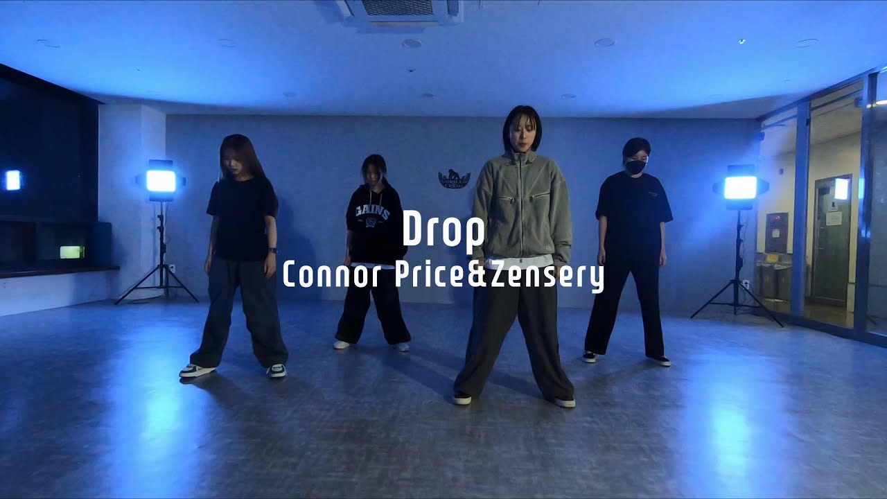 Drop - Connor Price & Zensery / 힙합 클래스 / 고릴라크루댄스학원 죽전점 - YouTube