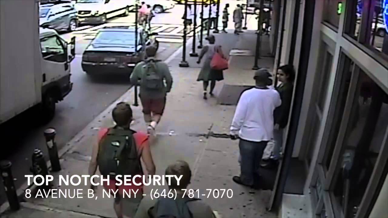 Top Notch Security Technician Catches East Village Purse Snatcher - YouTube