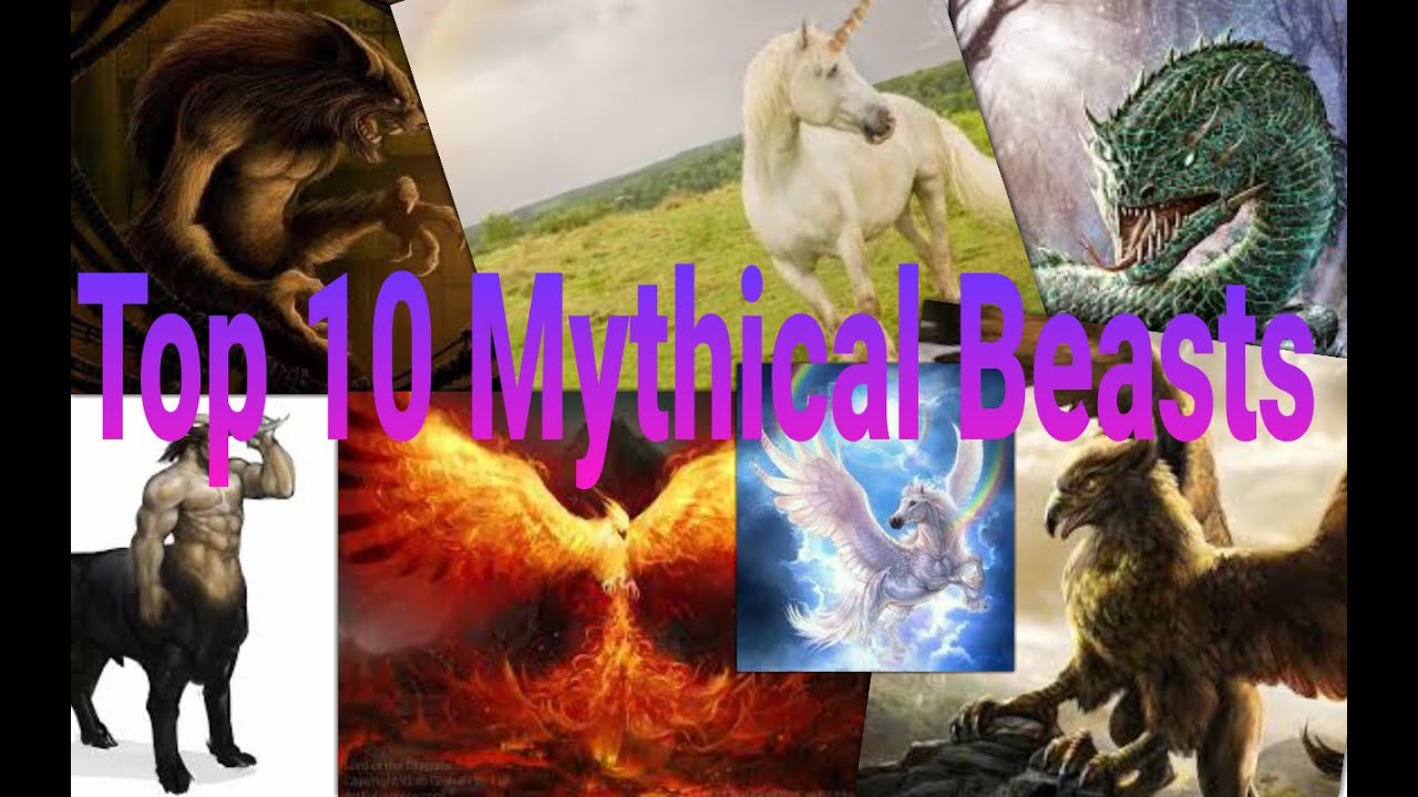 Top 10 Mythical Beasts - YouTube