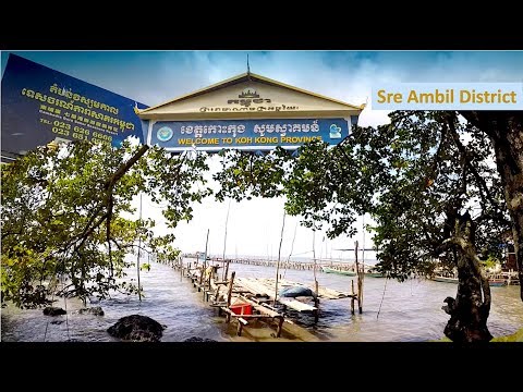 Snail Island Camping Trip 1 - Travel from Phnom Penh City to Sre Ambil ...