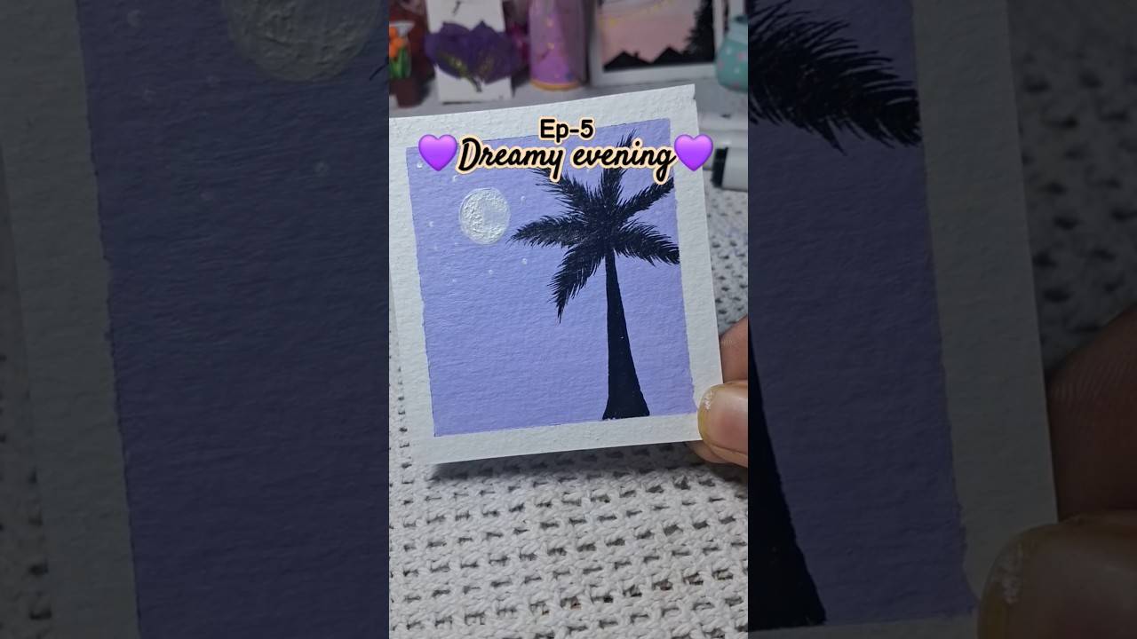 Let's do something easy peazy ️/easy paintings for beginners @i.dimpal ...