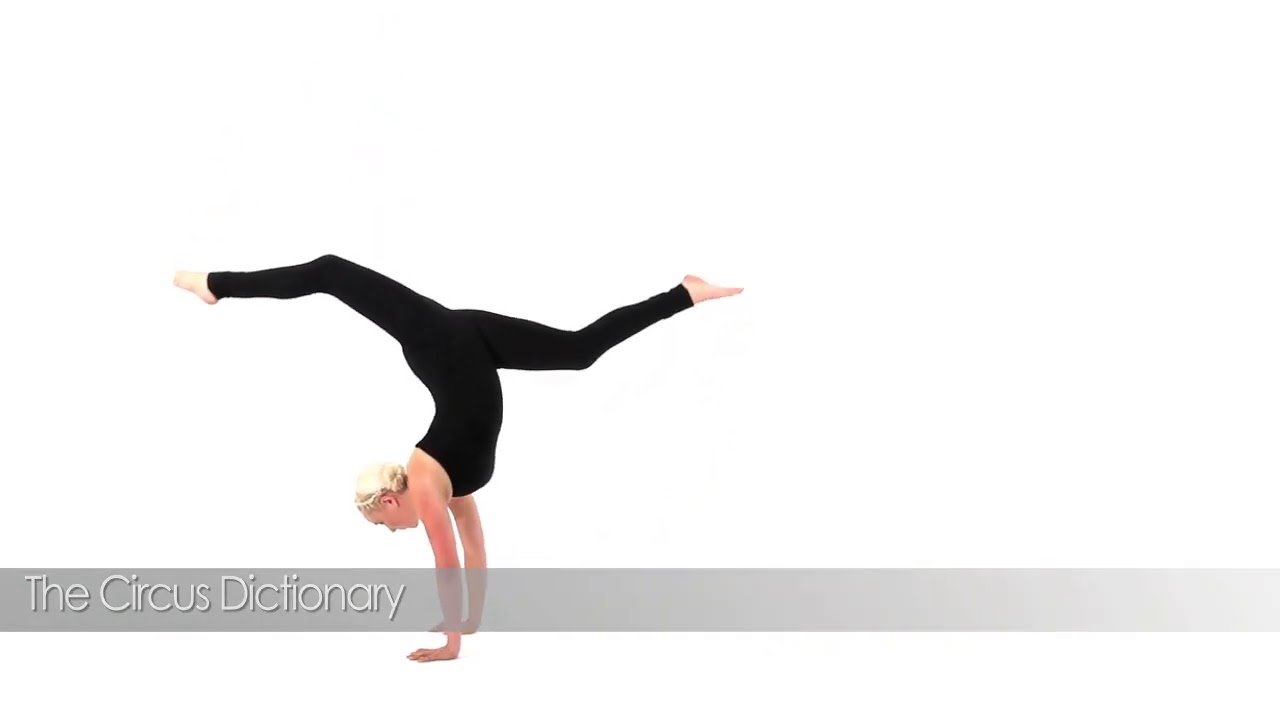 (Advanced) Contortion Moves - Bendy Handstand Bent Leg Stag - YouTube
