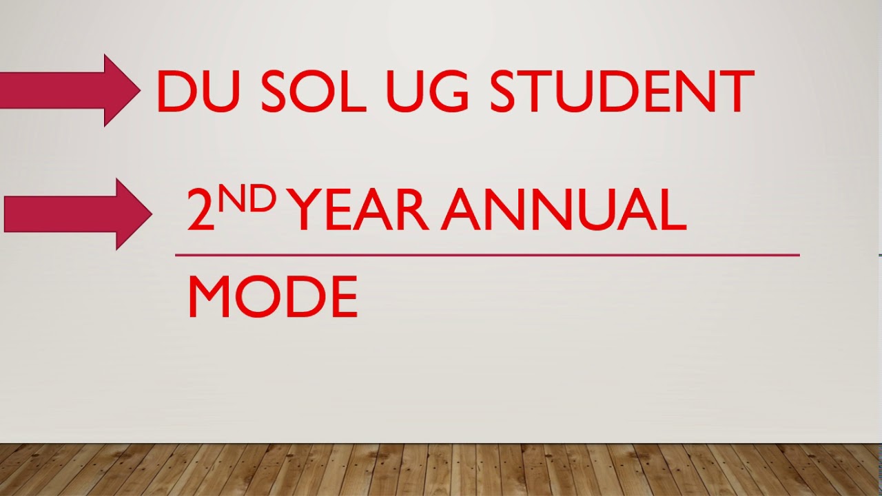 DU SOL 2ND YEAR ANNUAL MODE ABE ASSIGNMENT PORTAL OPEN FROM TODAY du-sol-2nd-year-annual-mode-abe-assignment-portal-open-from-today