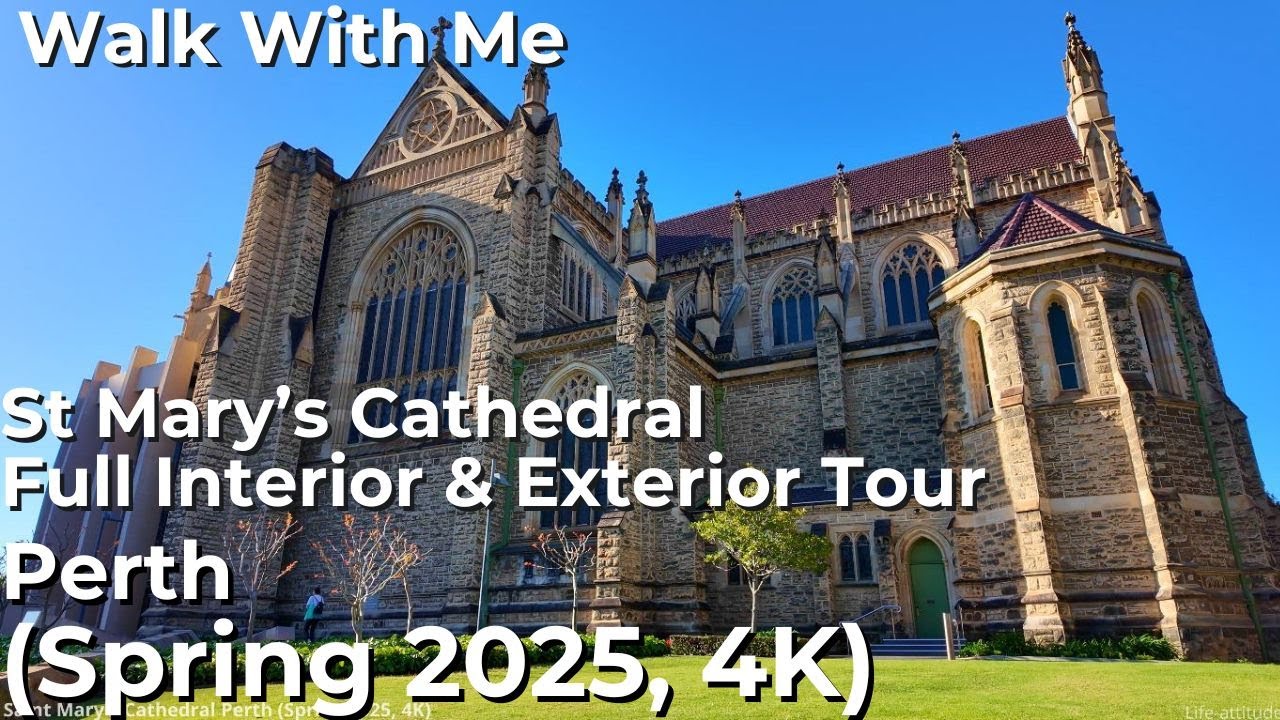 St Mary’s Cathedral Perth Australia (Spring 2025, 4K) | Full Interior ...