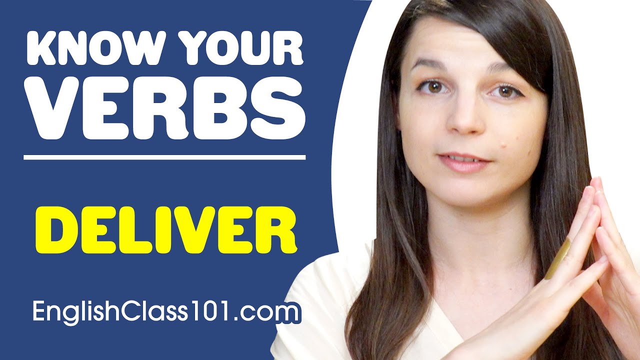 DELIVER Basic Verbs Learn English Grammar YouTube deliver-basic-verbs-learn-english-grammar-youtube
