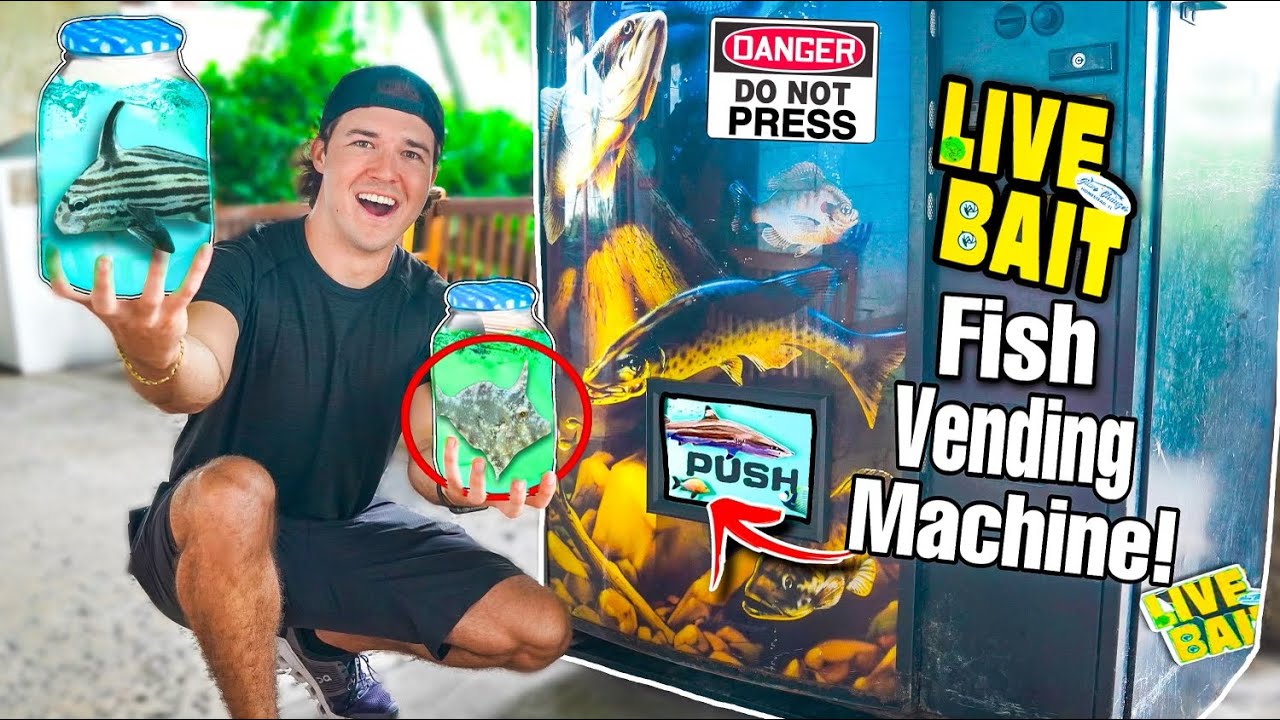 Buying Live FISH From A Vending Machine! - YouTube
